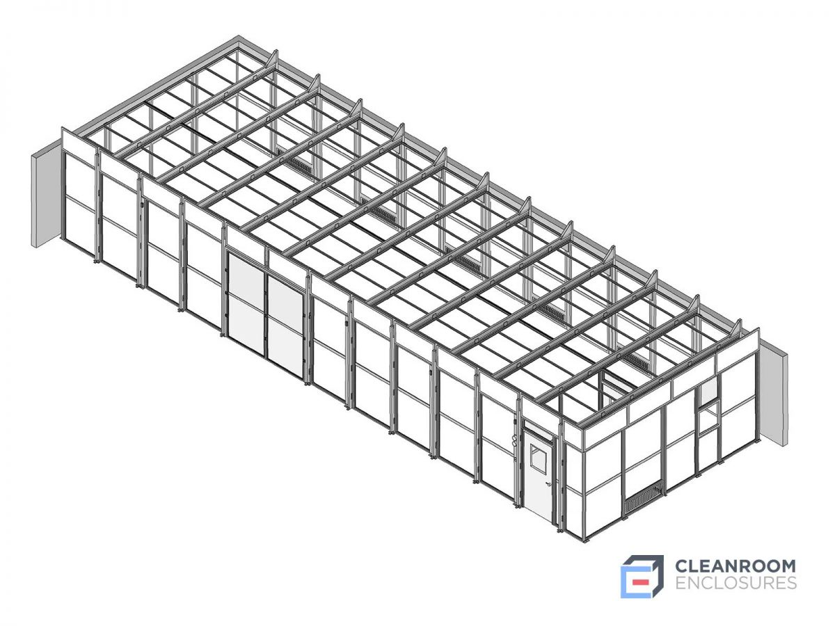 Modular Cleanroom Gallery - Enclosure Systems for Advanced Industry